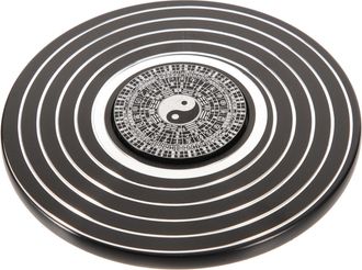 PartyKindom Drehbarer Fingerkreisel Metall Taichi Gyro Spinner Stressabbau Fingerrotationsgyroskop 80mm Freizeitspielzeug Für Erwachsene