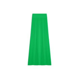 Pain De Sucre Femme, Jupes, Vert, Taille: 38 FR Jax Long Slit Skirt