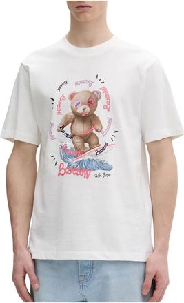 Barrow Barrow, Homme, Tops, Blanc, Taille: XL Jersey T-Shirt