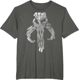 Star Wars Mandalorian Warriors Clan Shattered Skull T-Shirt T-Shirt