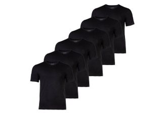 BOSS T-Shirt Herren T-Shirt 6er Pack Baumwolle (Packung, 6er Pack)