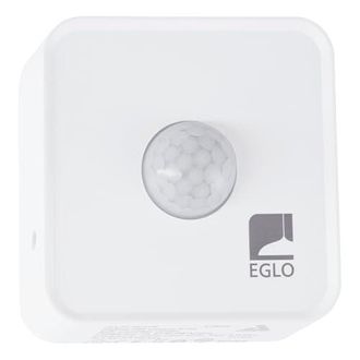 Eglo connect.z D&eacute;tecteur de mouvement connect&eacute; Zigbee, capteur ext&eacute;rieur &agrave; piles, contr&ocirc;lable par appli, pour luminaires connect.z, blanc, IP44
