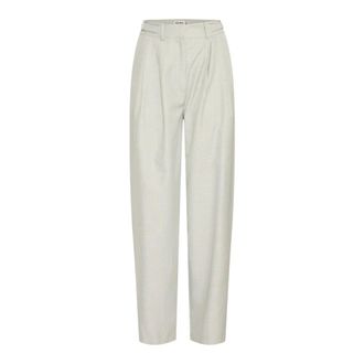 Ichi Barrel-leg Hose London Fog Melange - - Trousers - Damen - Beige - XL