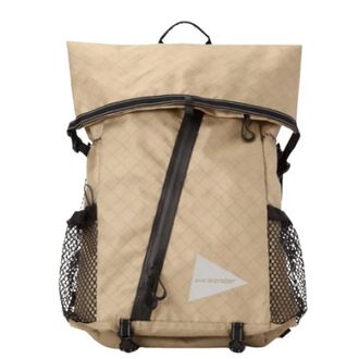 And Wander Ecopak 18L Sac &agrave; dos - Homme - Sacs - Beige - Taille: ONE Size