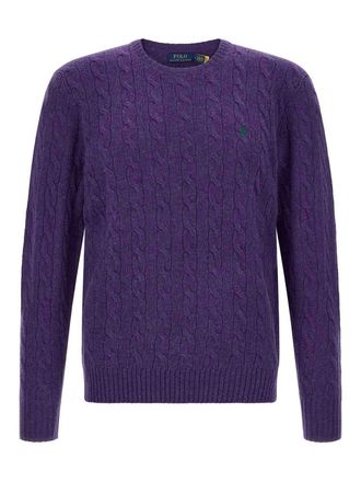 Polo Ralph Lauren Pull Col Rond - Violet
