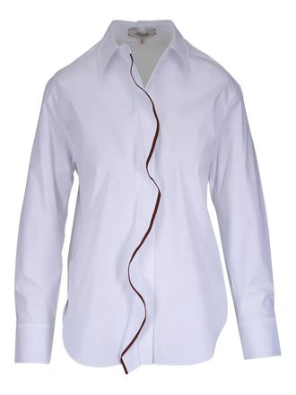 Dorothee Schumacher Hemd mit R&uuml;schen - Wei&szlig;