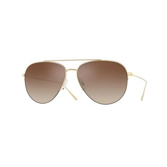 Oliver Peoples unisex, Accessoires, Jaune, Taille: 60 MM Lunettes de soleil Cleamons