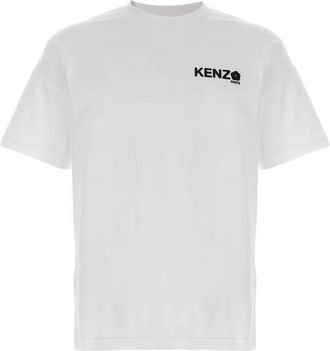 Kenzo Homme, Tops, Blanc, Taille: XL T-shirt Boke Flower 2.0