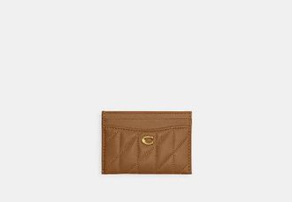 Coach Essential Kartenetui mit bauschiger Steppung
