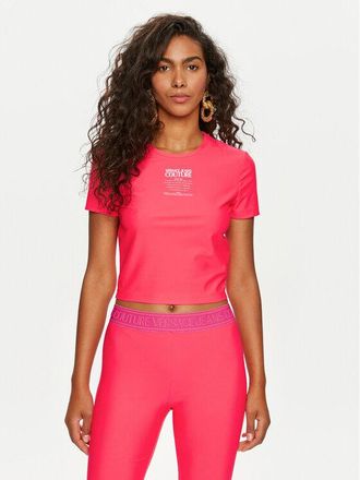Versace Jeans Couture T-Shirt 76HAH602 Rosa Slim Fit