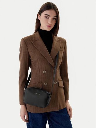 Tommy Hilfiger Handtasche Th Logo Camera Bag AW0AW18115 Schwarz