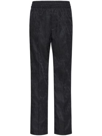 Valentino Garavani pantalon Toile Iconographe - Noir