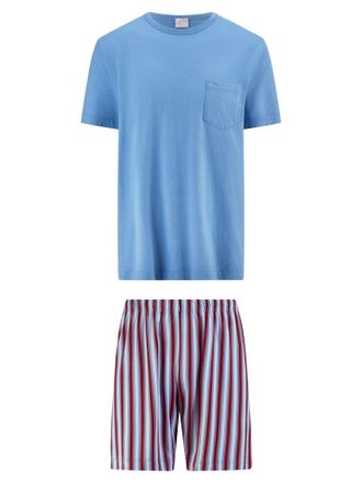 Mey Kurzer Schlafanzug Mey Night blau