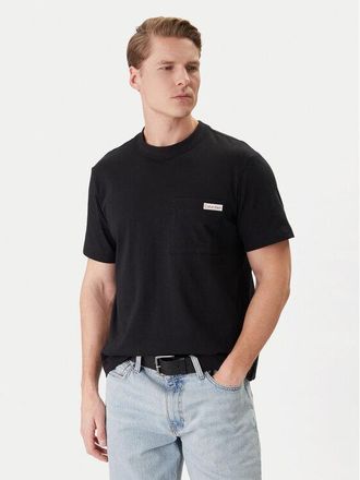 Calvin Klein Jeans T-Shirt LV04RF280G Schwarz Regular Fit