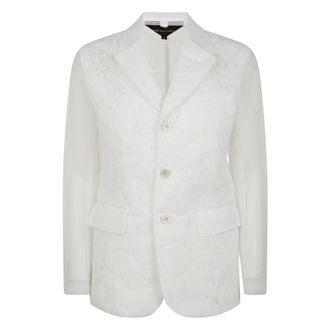 Comme Des Gar&ccedil;ons Damen, Jacken, Wei&szlig;, SGr&ouml;&szlig;e