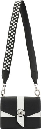 Michael Kors Femme, Sacs, Multicolore, Taille: ONE Size Greenwich Sac Bandouli&egrave;re &agrave; Sangle &agrave; Carreaux Bicolore