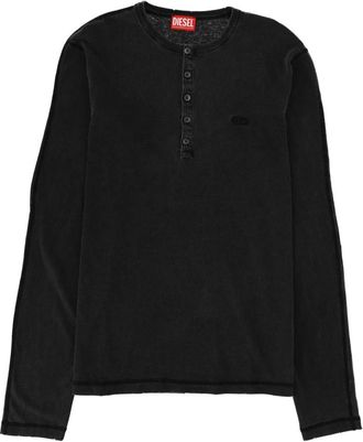 Diesel Homme, Tops, Noir, Taille: M T-Mind Long Sleeve Top