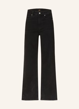 HUGO BOSS Straight Jeans Ada schwarz