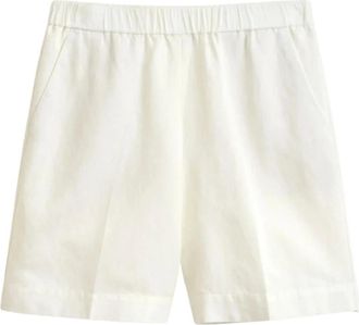 GANT Femme, Shorts, Blanc, Taille: 44 FR Linen Blend Shorts