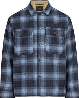 Replay Karohemd in Blau