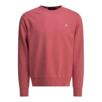Polo Ralph Lauren Crewneck Sweatshirt - - Sweatshirts & Hoodies - Herren - Rot - L