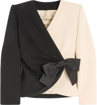 Valentino Bow-embellishment Blazer