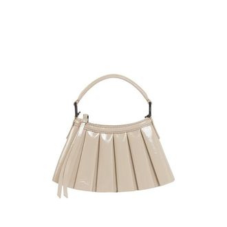 Lacoste Mini sac &agrave; main Lenglen en cuir verni