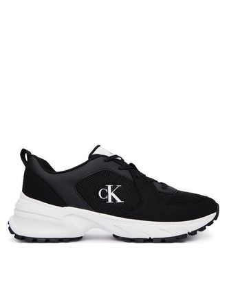 Calvin Klein Sneakers Hike Runner Lace Up Su Mesh HM0HM02448 Schwarz