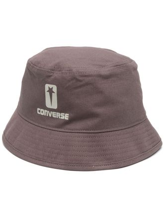 Converse x DRKSHDW bob &agrave; logo imprim&eacute; - Marron