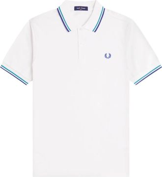Fred Perry Homme, Tops, Blanc, Taille: 3XL Shirt M3600