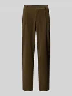 Bugatti Bundfaltenhose aus Cord