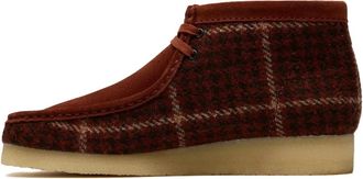 Clarks Stiefel aus Tweed - Braun