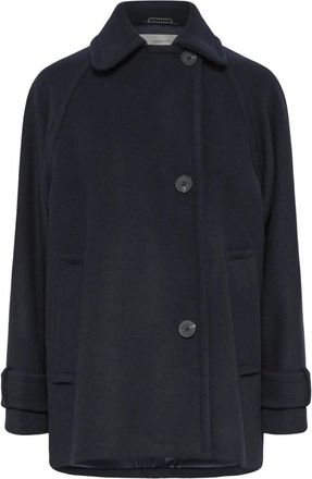 Inwear Femme, Manteaux, Bleu, Taille: 44 FR Manteau Bleu Marine avec de Gros Boutons