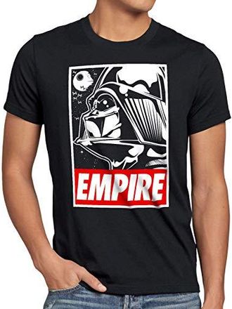 style3 Empire T-Shirt Homme Faucon Endor Stormtrooper Force, Taille:5XL