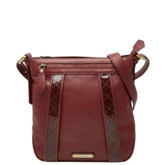 Burberry Sac bandouli&egrave;re vintage doccasion - Femme - Pre-owned - Rouge - Taille: ONE Size