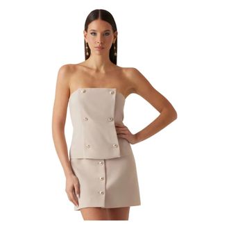 Marciano Becky Bustier Top - - Tops - Damen - Beige - S