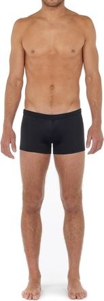 HOM Herren Sea Life Badeshorts Swim Trunks, Schwarz, 50