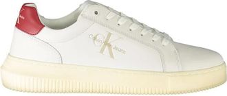 Calvin Klein Homme, Chaussures, Blanc, Taille: 40 EU Polyester Baskets