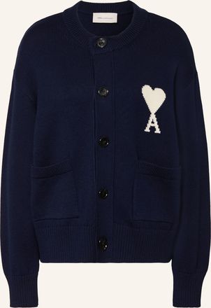 Ami Ami Paris Strickjacke blau