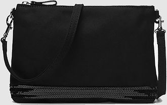 Vanessa Bruno Pochette Zippée Bandoulière Noir