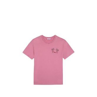 Maison Labiche T-shirt Popincourt brod&eacute; en coton biologique