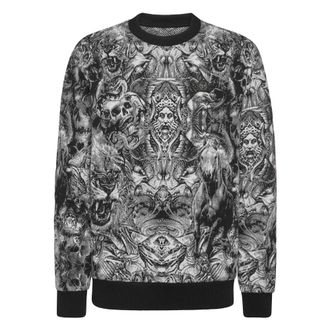 Philipp Plein Herren, Strickwaren, Schwarzk, XLGr&ouml;&szlig;e