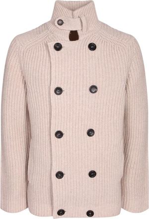 Ballantyne Homme, Pulls, Beige, Taille: XL Veste Pull Crois&eacute;e