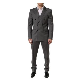 Dolce & Gabbana Martini Slim Fit Formeller 2-Teile-Anzug - - Suits - Herren - Grau - L