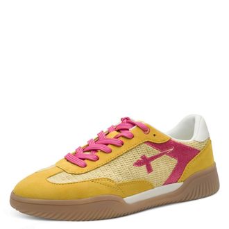 Tamaris Damen Sneaker Low gelb (Yellow Comb), 40