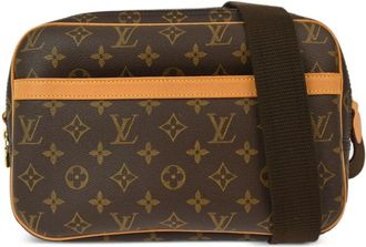 Louis Vuitton 2003 Reporter PM Schultertasche - Braun