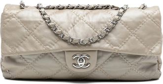 Chanel Hobo Bags - Jumbo Quilted Calfskin Ultra Stitch Flap - Gr. unisize - in Braun - f&uuml;r Damen