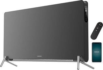 Cecotec Elektrische Heizung - Konvektor ReadyWarm 7200 Design Connected. 1800 W, 3 Stufen, App, LED, Fernbedienung, Timer, flexible Installation, Sicherheit, 