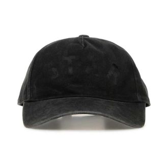 Golden Goose Homme, Accessoires, Gris, Taille: ONE Size Casquette de baseball Star