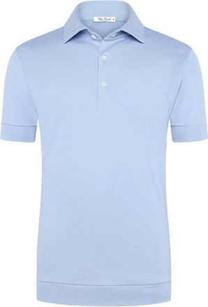Stefan Brandt Glattes Poloshirt aus edler Urpima Sea Island Baumwolle in
